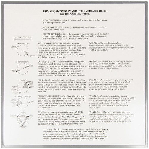 Jack 499987 Quiller Color Wheel for All Media by Stephen 8.5" Home for ...