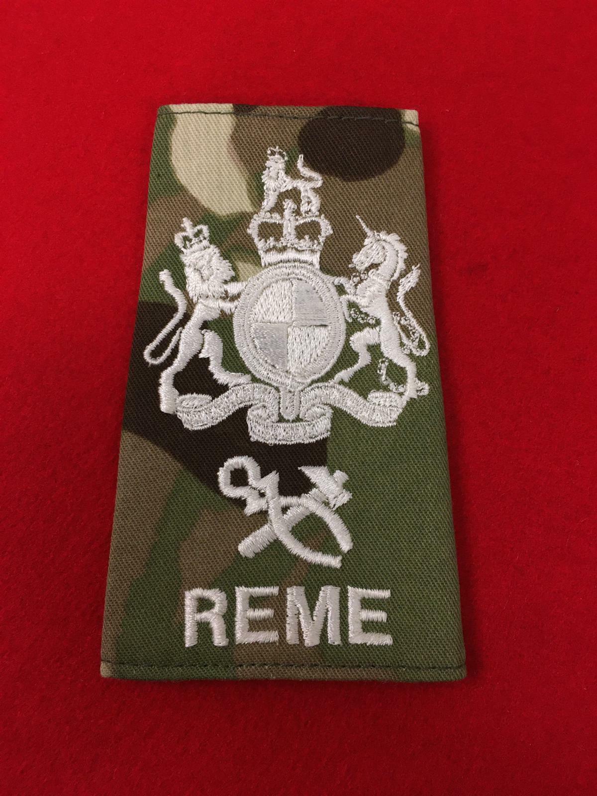 REME Artificer Royal Electrical & Mechanical Engineers MTP Combat Rank ...