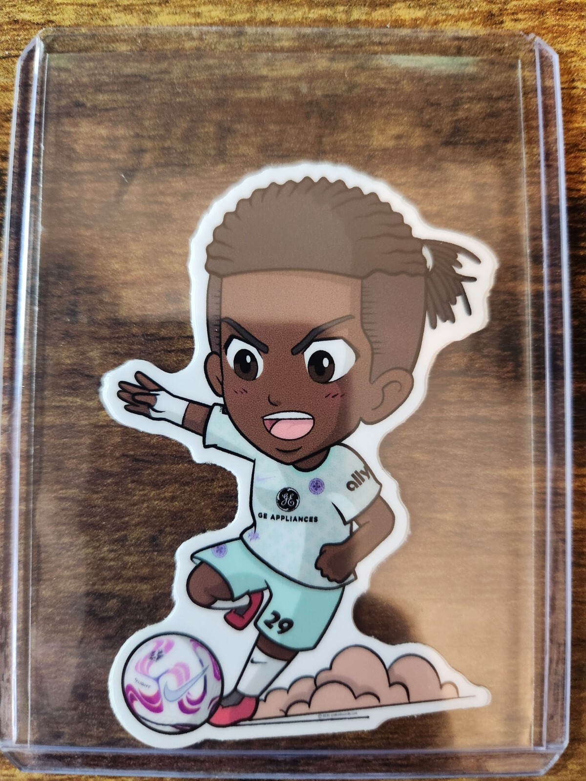 2023 Parkside NWSL Chibis Uchenna Kanu Sticker - Racing Louisville | eBay