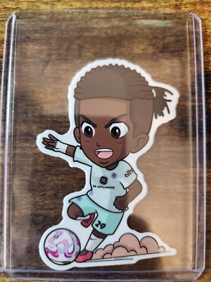 2023 Parkside NWSL Chibis Uchenna Kanu Sticker - Racing Louisville | eBay
