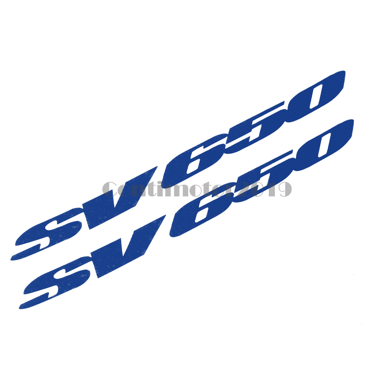 2PCS 7.9" Motorcycle Fuel Tank Reflective Sticker Decal For SUZUKI ...