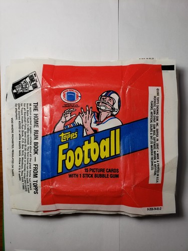 1982 Topps Football Wax Wrapper Lot Of (23) | eBay