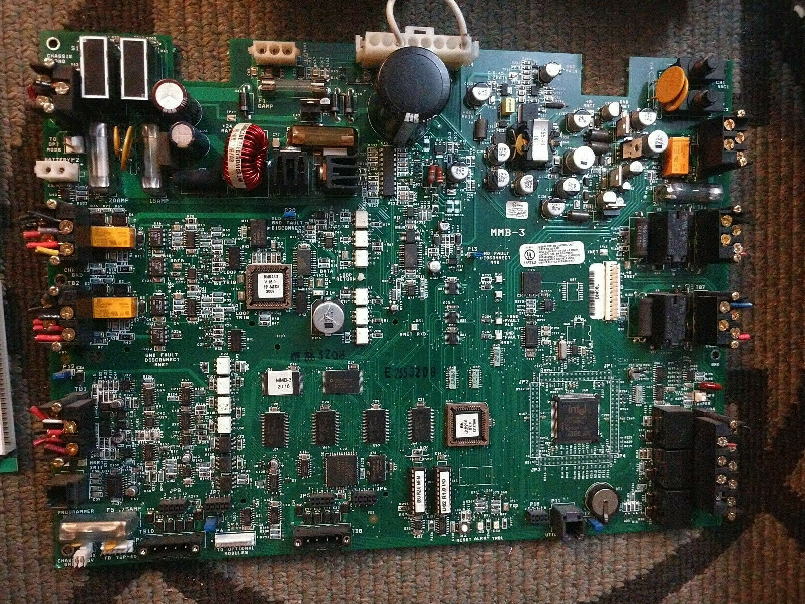 Siemens MXL fire alarm panel and auxiliary panel | eBay