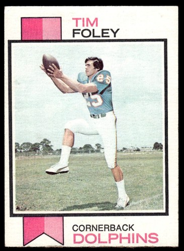 1973 TOPPS TIM FOLEY RC MIAMI DOLPHINS #158 | eBay