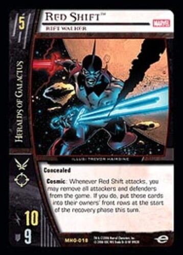 VS System: Red Shift, Rift Walker [Played] Marvel Heralds of Galactus ...