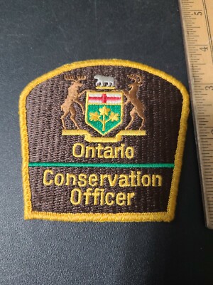 Vintage Ontario Conservation Officer Patch | eBay