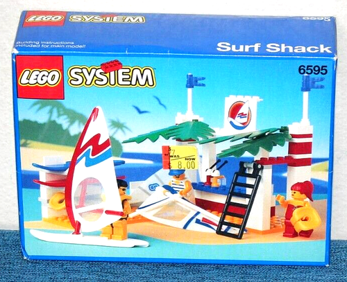 Vintage LEGO Town Surf Shack 6595 Retired RARE 4288406595993 | eBay