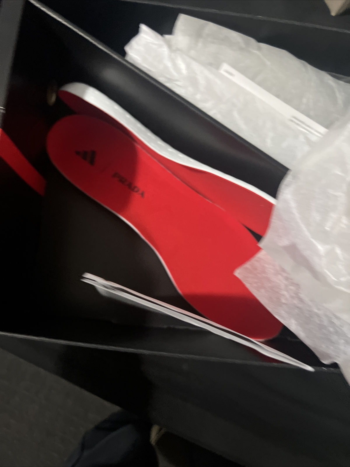 Adidas x Prada Predator Black Red Accuracy Luxury.1 low firm Ground ...