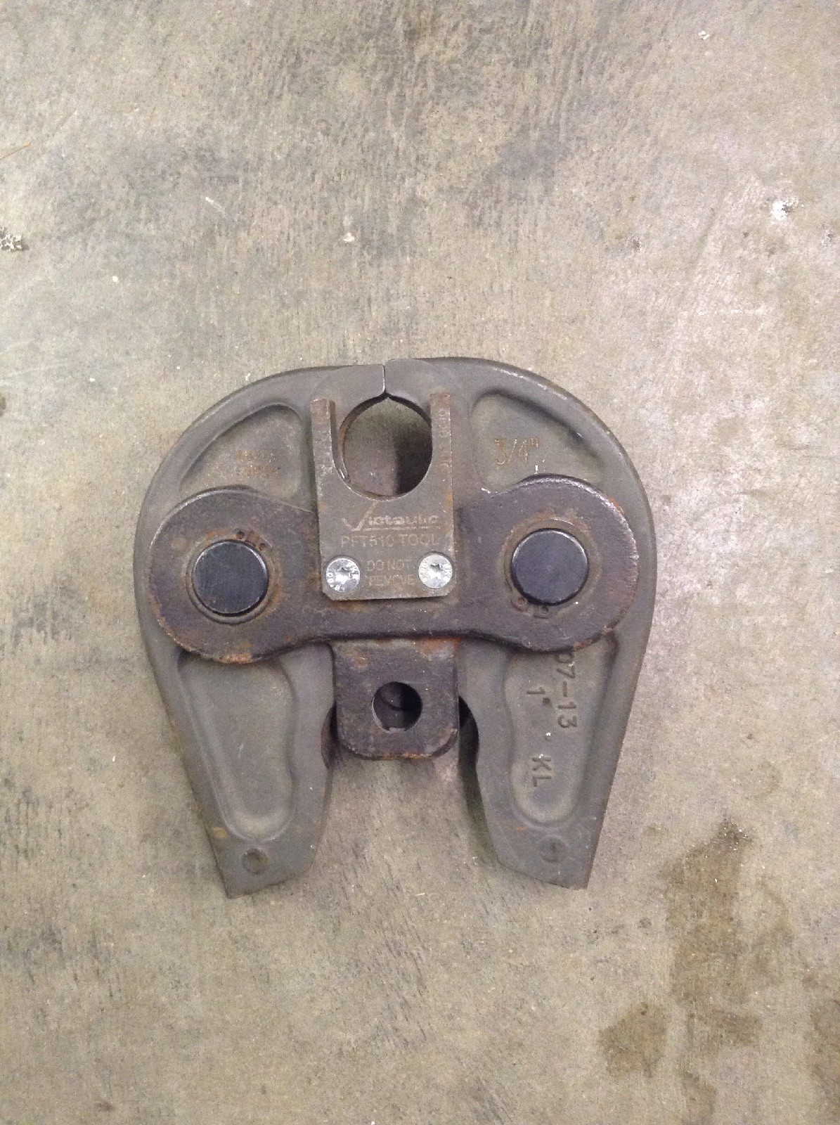 VICTAULIC PFT510 VIC-PRESS CRIMPER 3/4” JAW | eBay