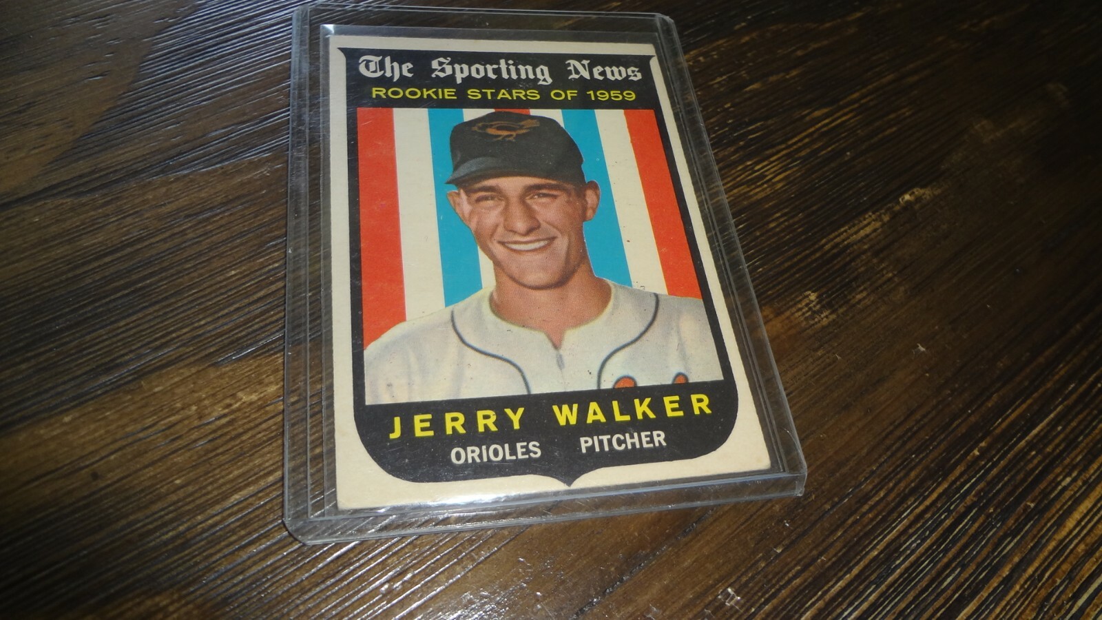1959 TOPPS #144 JERRY WALKER BASEBALL CARD | eBay