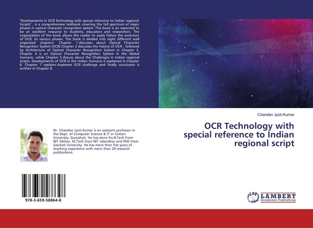 Ocr Technology With Special Reference to Indian Regional Script von ...
