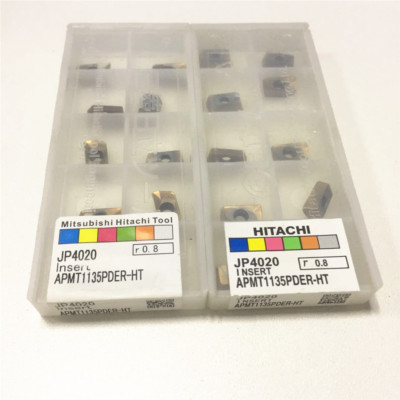 10pcs (1box) HITACHI APMT1135PDER-HT JP4020 New Carbide Inserts | eBay
