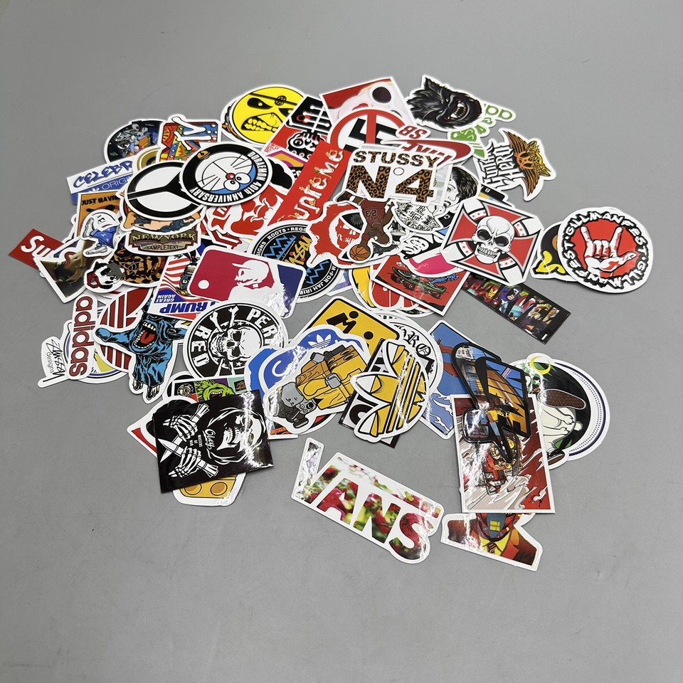 100PCS Skateboard Stickers Bomb Vinyl Laptop Luggage Decals Dope ...