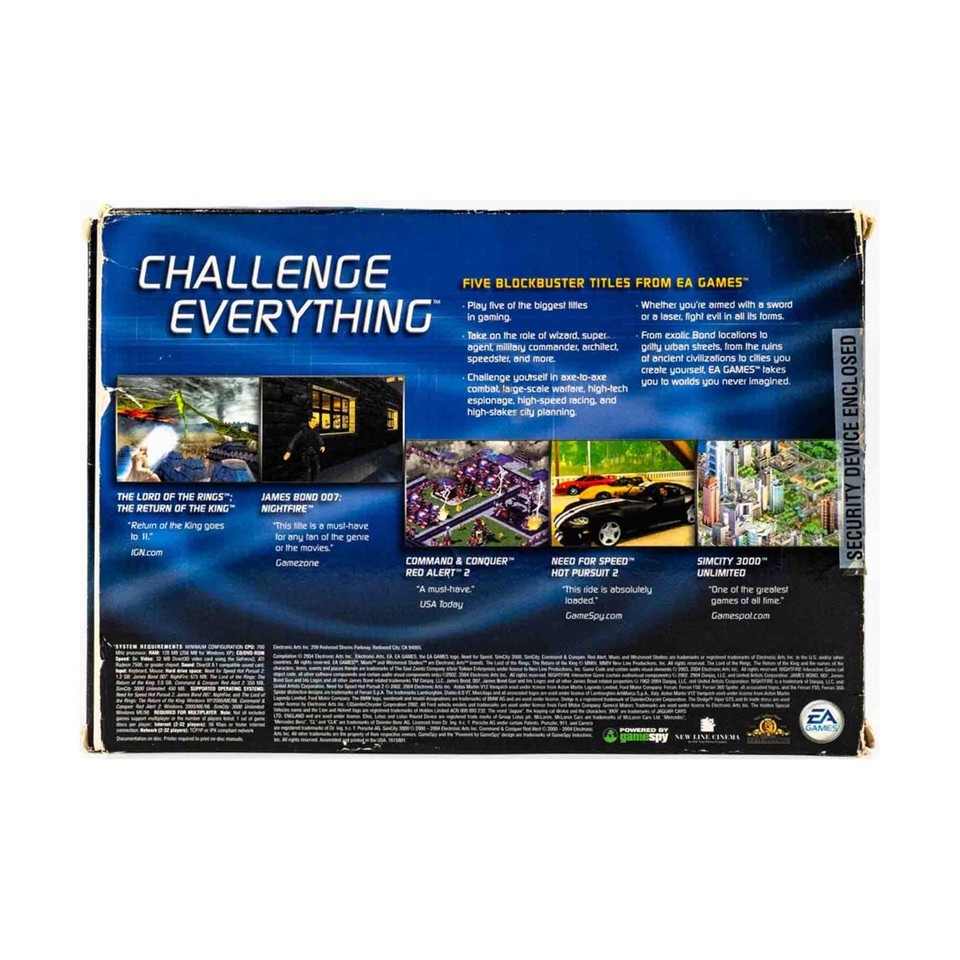 EA Computer Game EA Games Collection Fair/EX | eBay