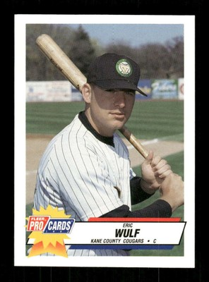1993 Fleer Procards Kane County Cougars 920 Eric Wulf BXCP39 | eBay