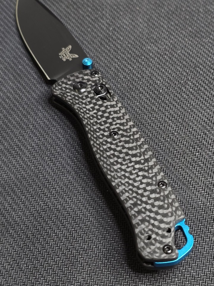 Benchmade 535-3 Bugout CPM-S90V / Carbon Fiber Pre Owned Excellent Cond ...