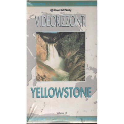 Camcorders: Yellowstone Vol.11 VHS Rand McNally Univideo - EHVVDST00172 ...
