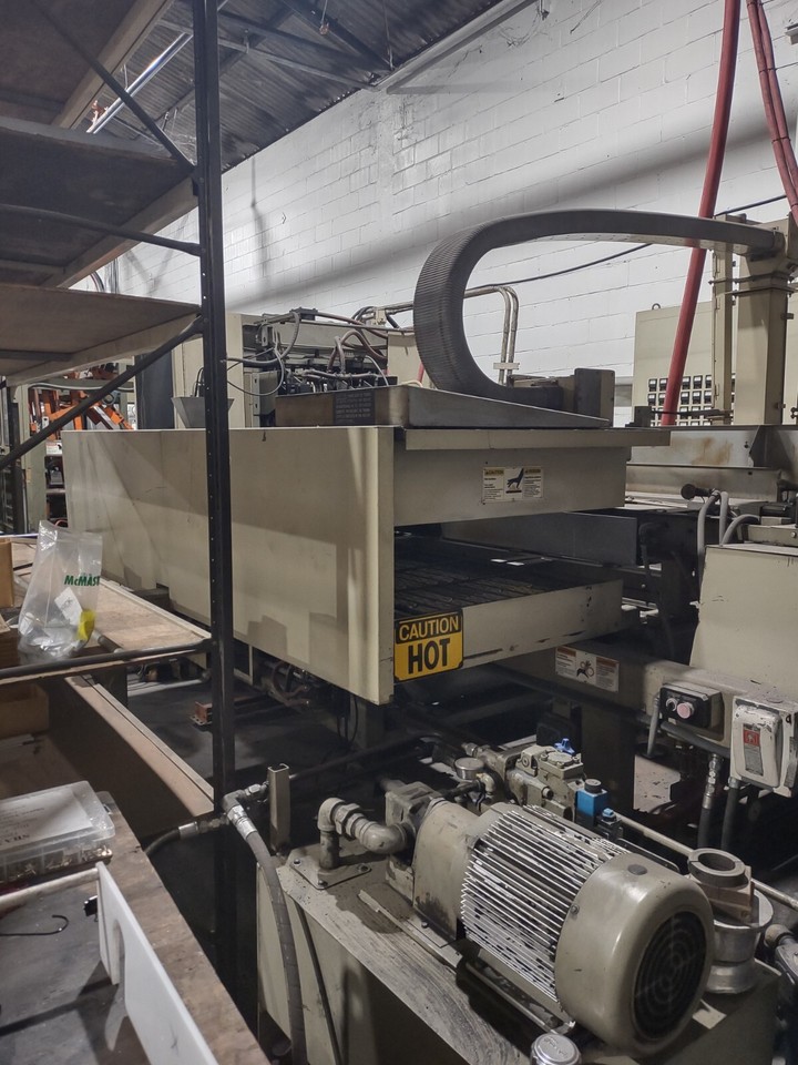 Brown Machine Co. C-2100 Thermoformer with T-125 trim press | eBay
