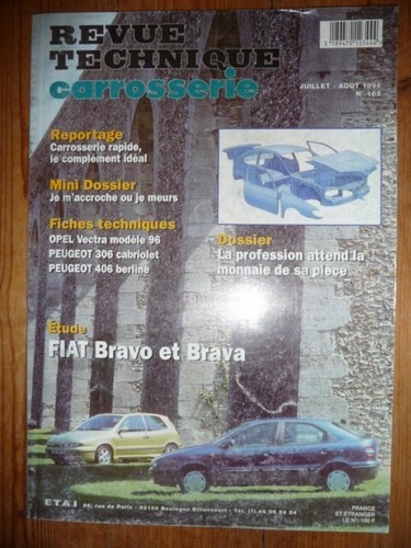 Bravo Brava Revue Technique Carrosserie Fiat Etat - Bon Etat Occasion ...