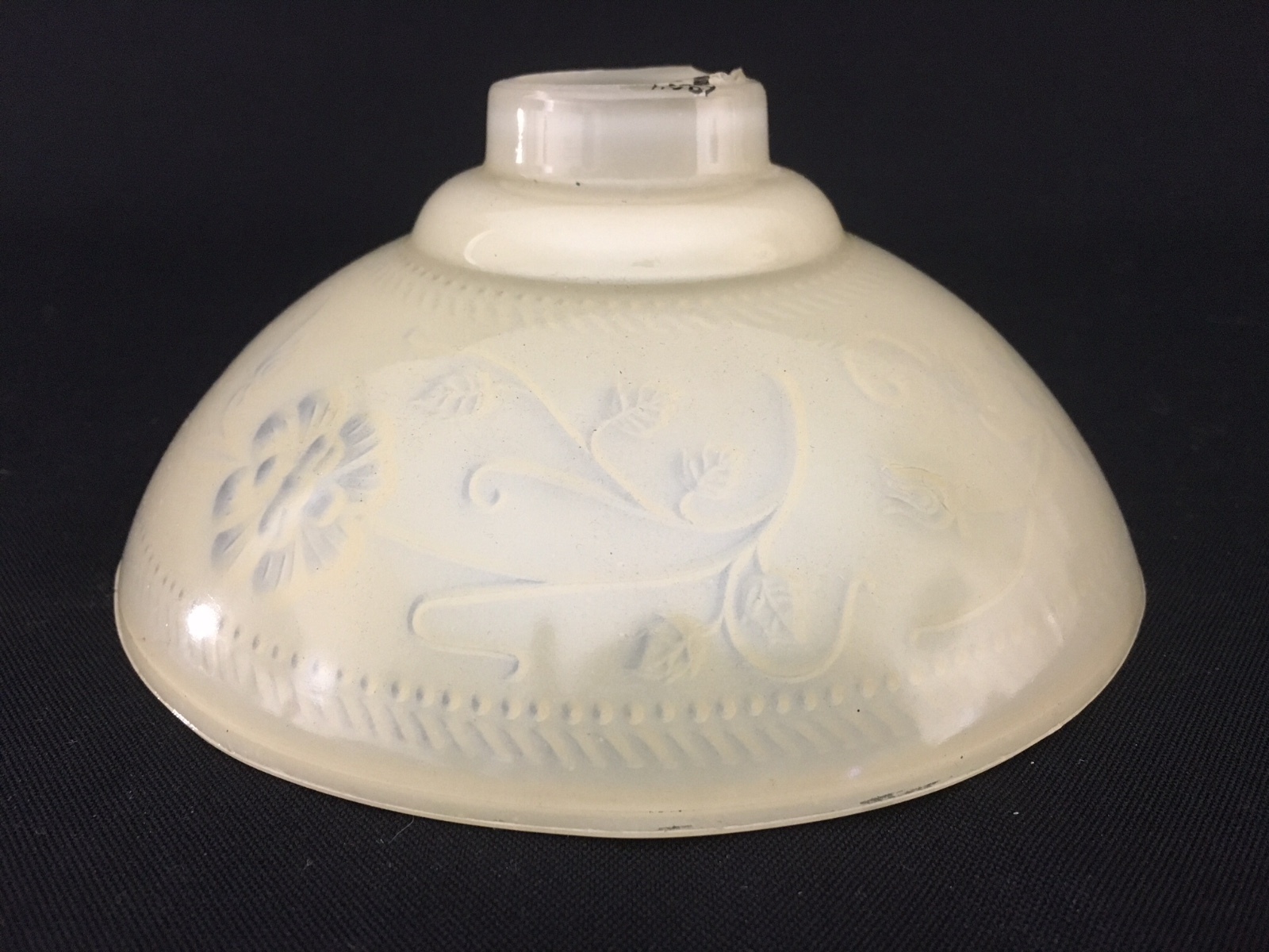 Antique Opaque Glass Gas Light Shade | eBay