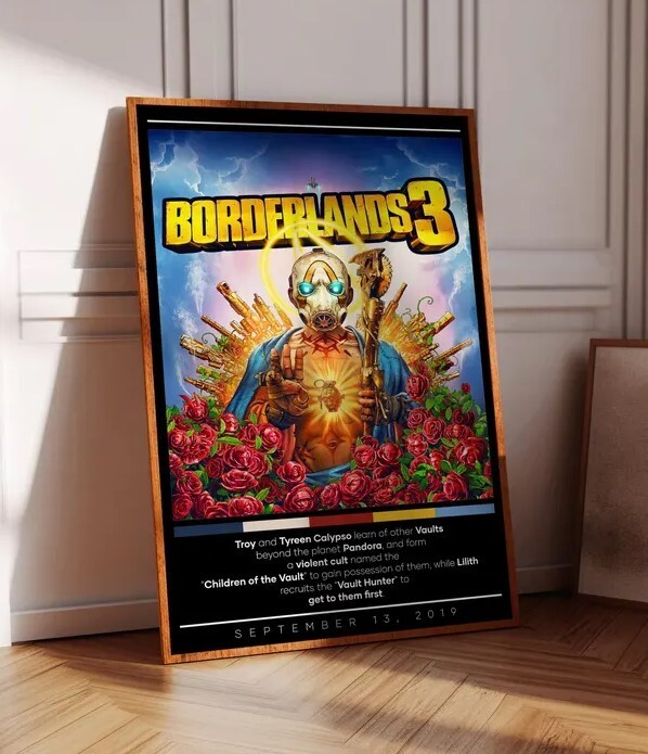 Borderlands 3 Poster Print | Gaming Poster | eBay