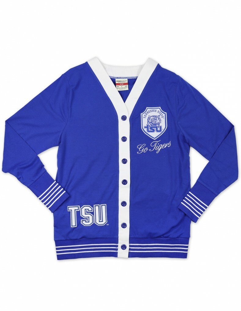 TENNESSEE STATE UNIVERSITY cardigan sweater TSU Ladies HBCU cardigan | eBay