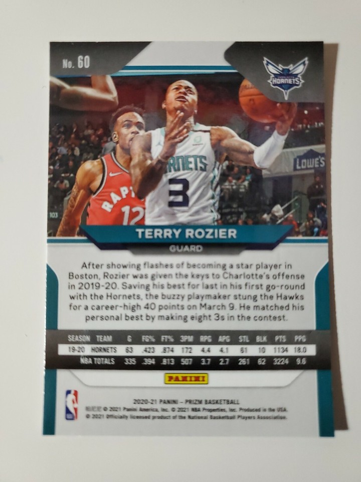 Panini Prizm 2020-21 Terry Rozier card #60 | eBay