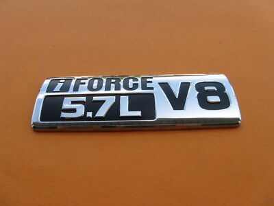 TOYOTA TUNDRA SEQUOIA IFORCE V8 5.7 L EMBLEM LOGO BADGE SYMBOL NAME ...