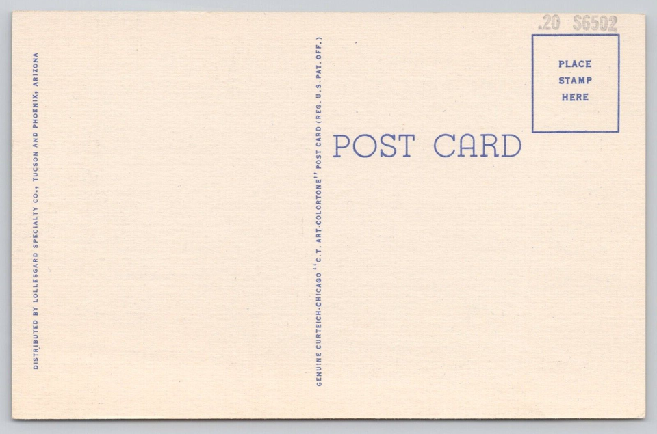 Mornin On The Desert poem written found on old cabin door UNP Postcard ...