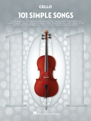 101 Simple Songs for Cello Sheet Music Book NEW 001206401 | eBay