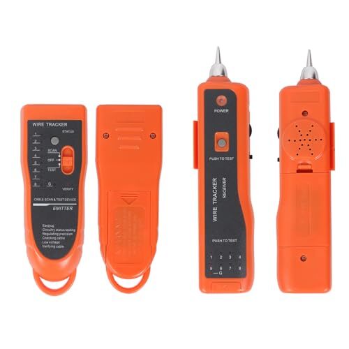 Ethernet Network Toner RJ11 RJ45 Network Cable Tester LAN Tracker Wire ...