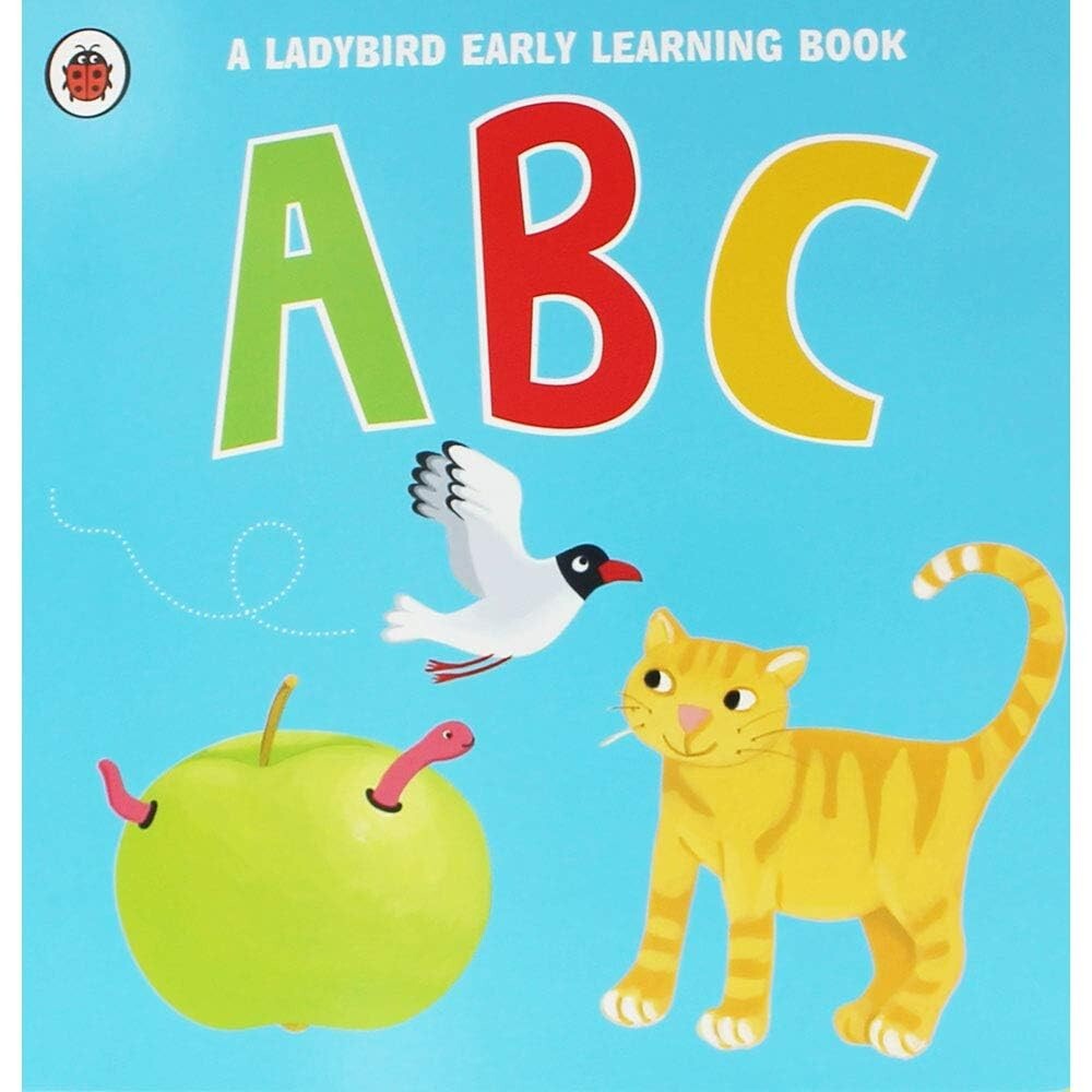 Ladybird Early Learning Collection 2 Books Set 123 and ABC Board book ...
