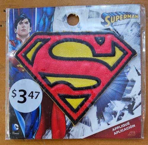 2-3/4" Superman DC Comics Embroidered Applique Iron On Patch! | eBay