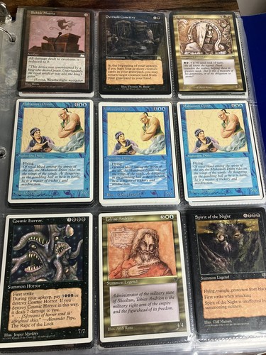 Magic The Gathering Huge Collection of Rare Cards Vintage Sets! MTG ...