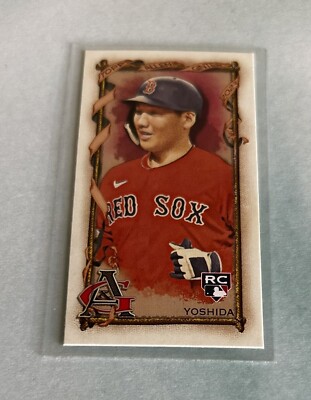 Masataka Yoshida 2023 Topps Allen & Ginter Mini A&G Back Rookie RC #269 ...