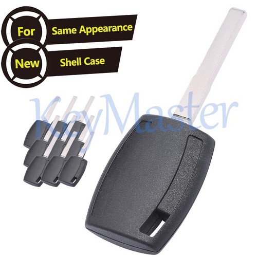 10 X New Uncut Ignition Transponder Key Shell HU101 Blade for Ford ...