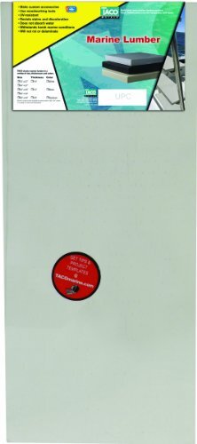 TACO METALS236-P102512WHA271 1/4 X 12 X 27 WHITE STARBOARD | eBay