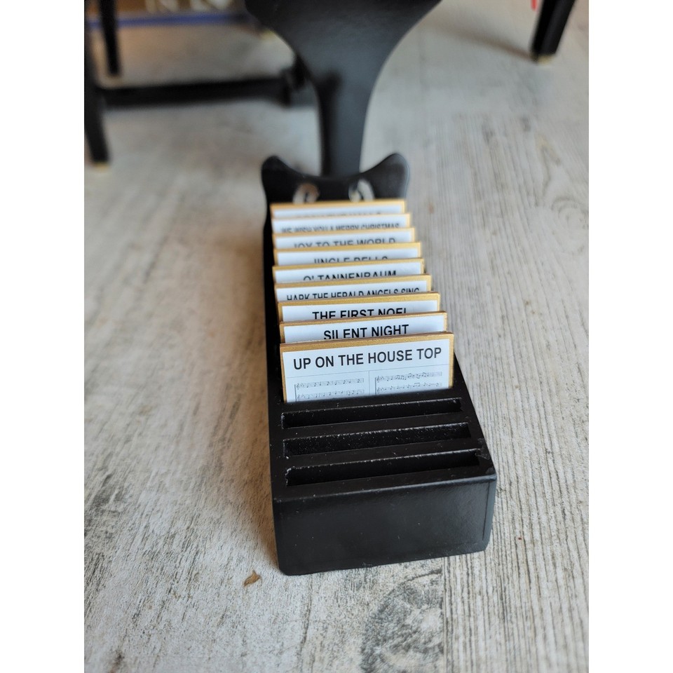 Golden label piano Mr Christmas magical Maestro Mouse animated xmas | eBay