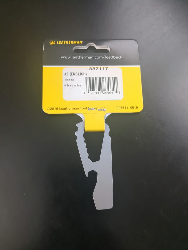 Leatherman By the Numbers #2 Key Chain Pocket Multi Tool/Pry Bar EDC ...