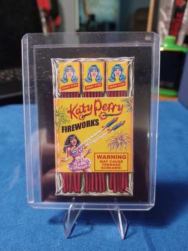 2017 Wacky Packages 50th Anniversary Crazy Celebrity KATY PERRY FIREWORKS GPK | eBay