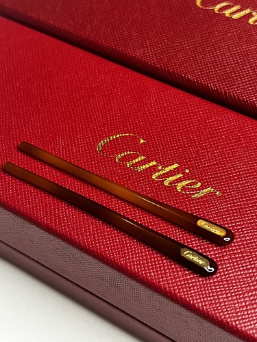 1 Pair Original Cartier Eyeglasses Temple Tips, TORTOISE or BLACK 65 ...