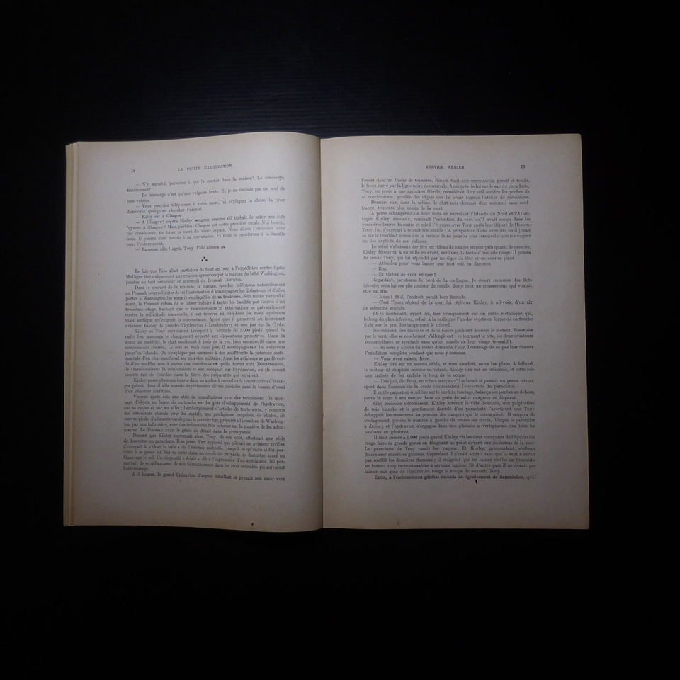 N25.155 The Little Illustration 699 Novel 1934 Air Service JE Gurdon ...