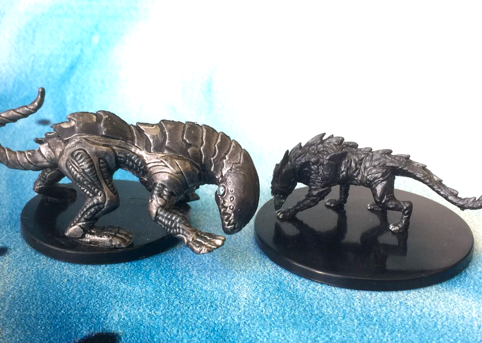 Steel Predator & Chain Golem Guardians Dungeons & Dragons Miniatures ...