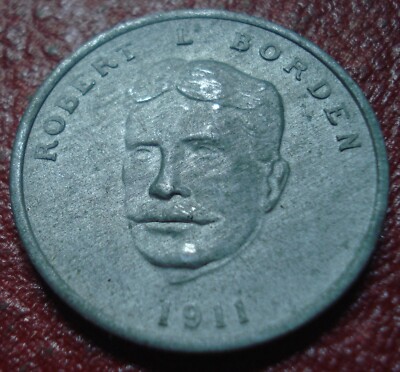 ROBERT L. BORDEN (1911) TOKEN IN EF CONDITION (SHELL OIL CO.) CANADA | eBay