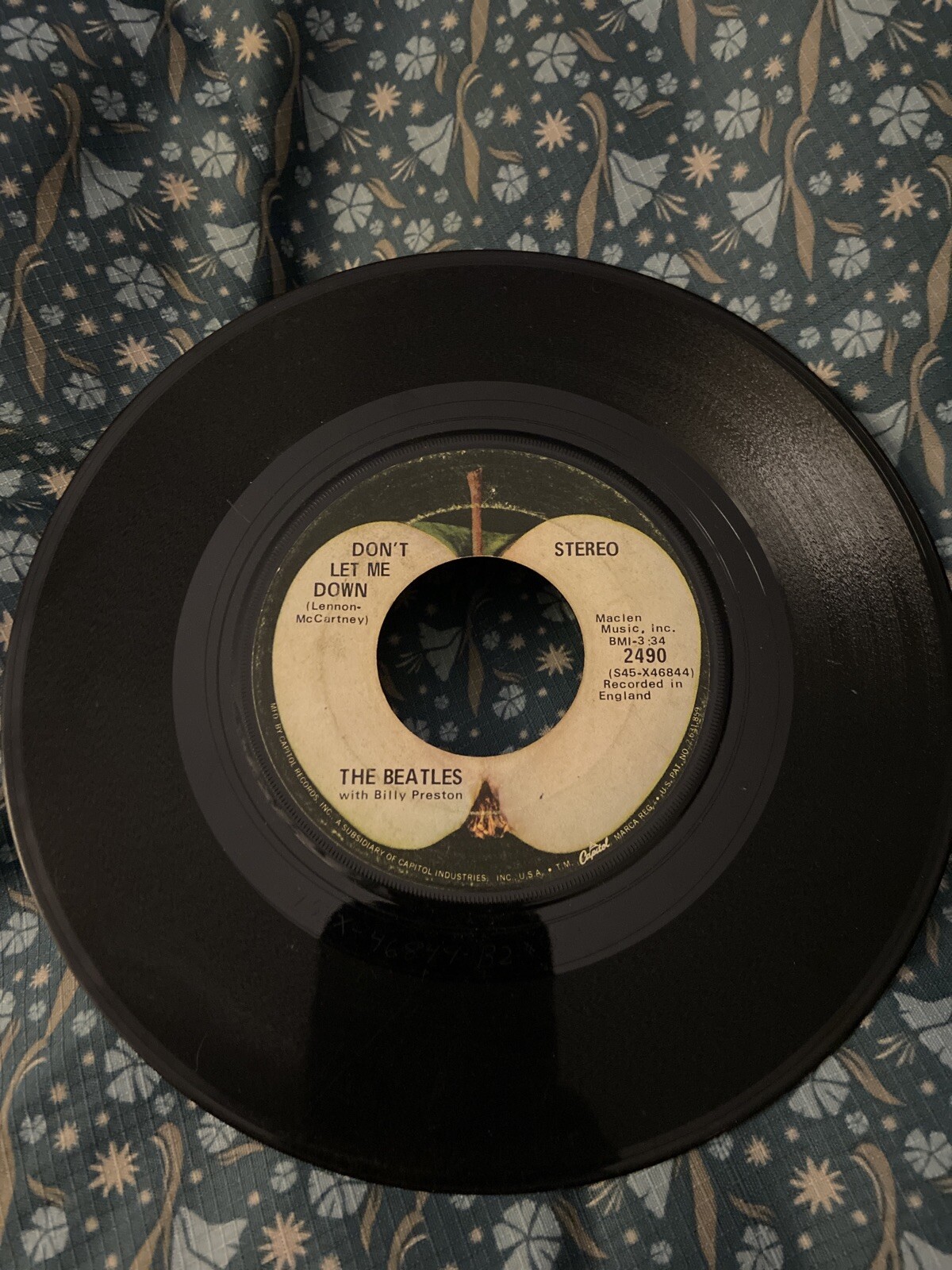 Beatles - Don't Let Me Down / Get Back 45 RPM - Apple 2490 - Tested ...