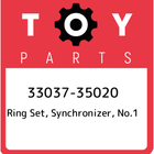 33037-35020 Toyota Ring set, synchronizer, no.1 3303735020, New Genuine ...