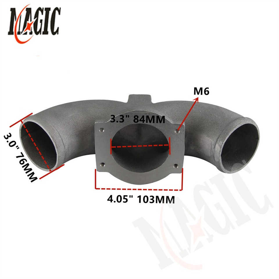 DUAL PIPED AIR INTAKE TWIN TURBO W/2X FILTER FOR NISSAN 300ZX VG30DETT ...