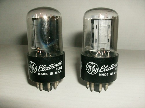 6SN7 GTB GENERAL ELECTRIC RADIO TUBES SIDE O TV-7 D/U NOS - Lot of 2 | eBay