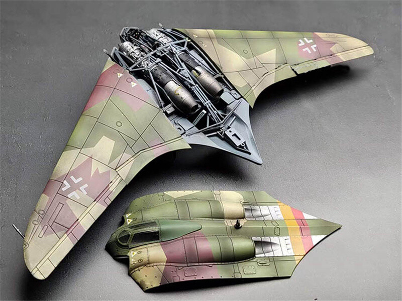 PMA German Horton HO229 bomber 1944 1/72 Scale ABS Aircraft Model Toys ...