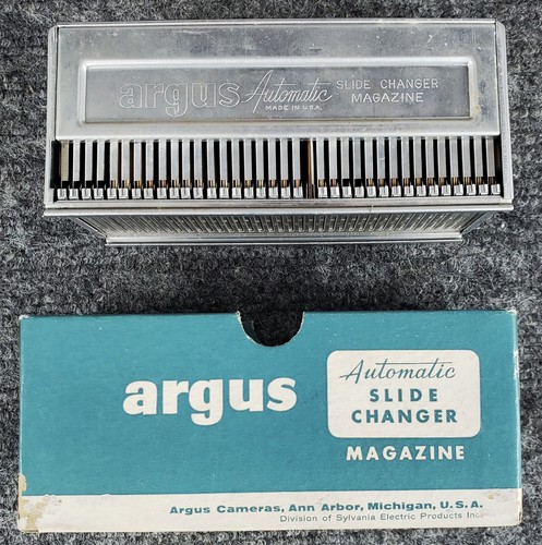 Vintage Argus Automatic Slide Changer Magazine with 30 Color Slides. | eBay